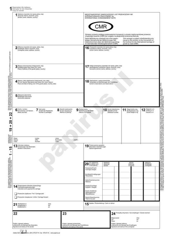 DRUK CMR 6SKL A4 PIR 623/6 PAPIRUS > PAPIRUS